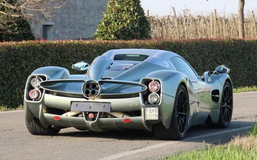 Pagani Utopia Roadster prototype spotted for the first time! - The ...