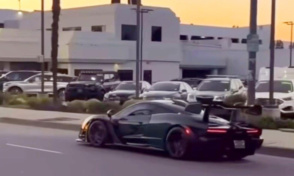 Youtuber crashes McLaren Senna while showing off in Los Angeles - The ...