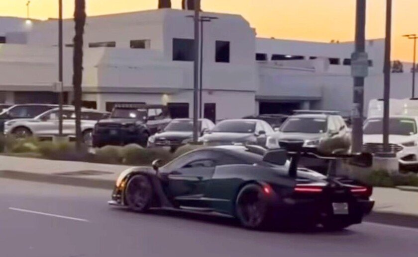 Youtuber crashes McLaren Senna while showing off in Los Angeles - The ...