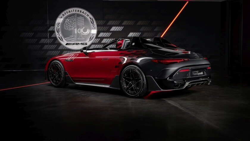 Mercedes-AMG Mythos PureSpeed is a limited edition SL speedster - The ...