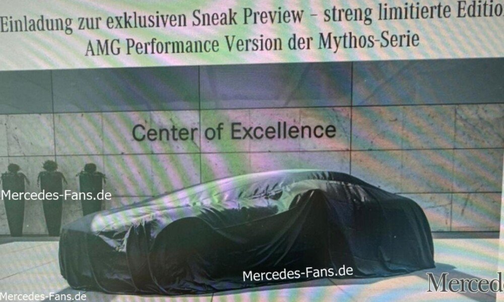 Mythos Mercedes-AMG SL Speedster could be unveiled next month! - The ...