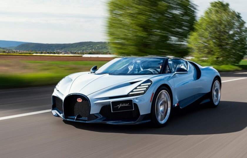 Bugatti Mistral inches closer to production; Looks epic in new images ...
