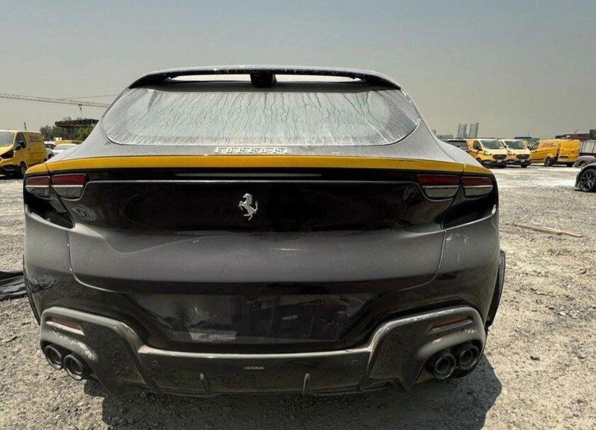 Ferrari Purosangue damaged during Dubai floods is in need of a savior ...