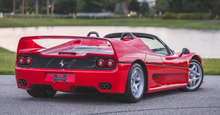 Ferrari F50 sells for $5.5 million at auction; A new record! - The ...