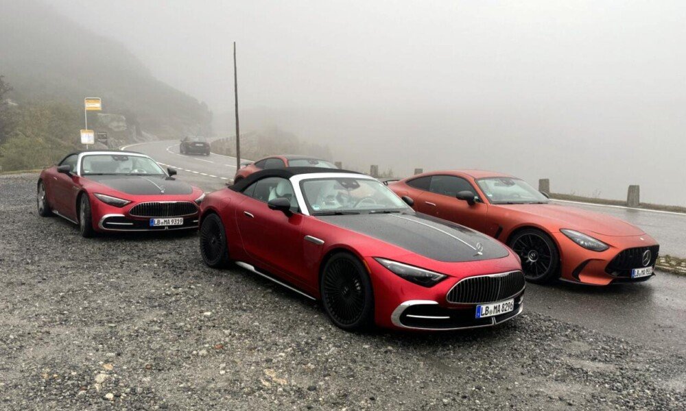 Mercedes-Maybach SL 680 spotted on public roads in Switzerland - The ...