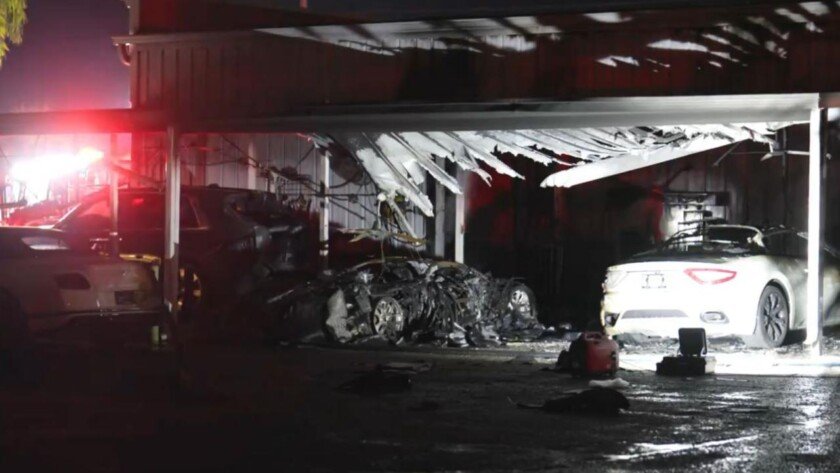 Exotics destroyed in Florida Supercar dealership fire - The Supercar Blog