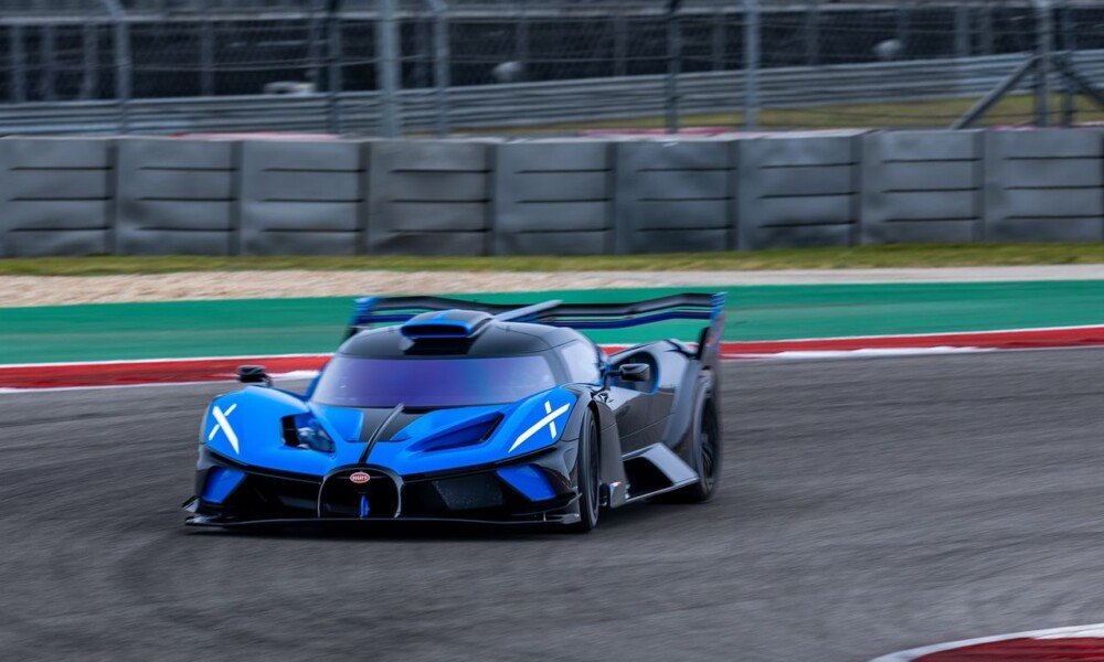 First Bugatti Bolide in USA gets a shakedown at Circuit of the Americas ...