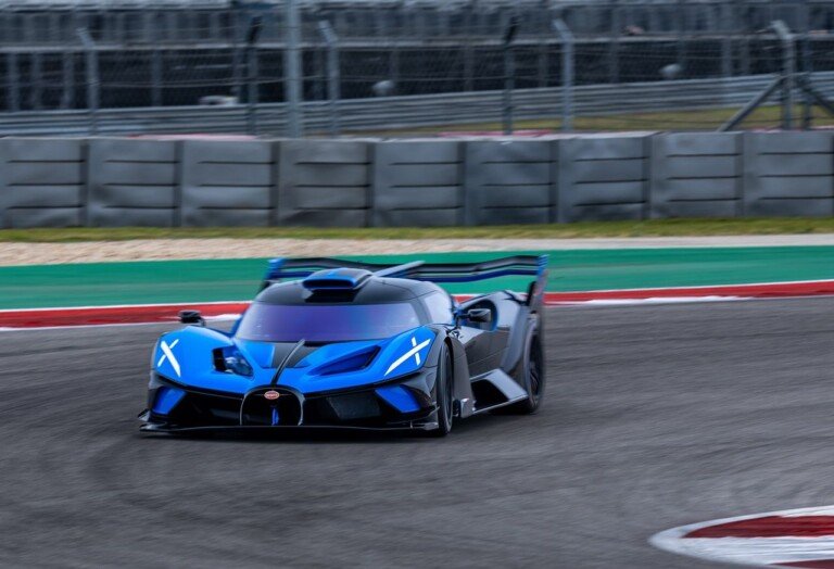 First Bugatti Bolide in USA gets a shakedown at Circuit of the Americas ...