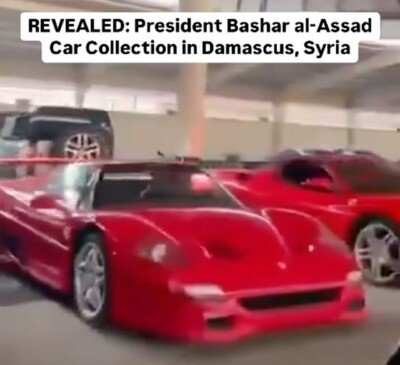$4.5 million Ferrari F50 part of ousted Syrian President's supercar ...