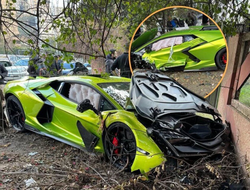 Lamborghini Revuelto crashes on delivery day in Lebanon - The Supercar Blog