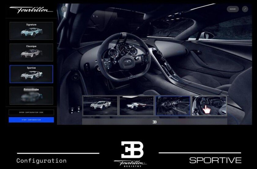 Bugatti Tourbillon 'Sportive' spec revealed in new leaked images - The ...