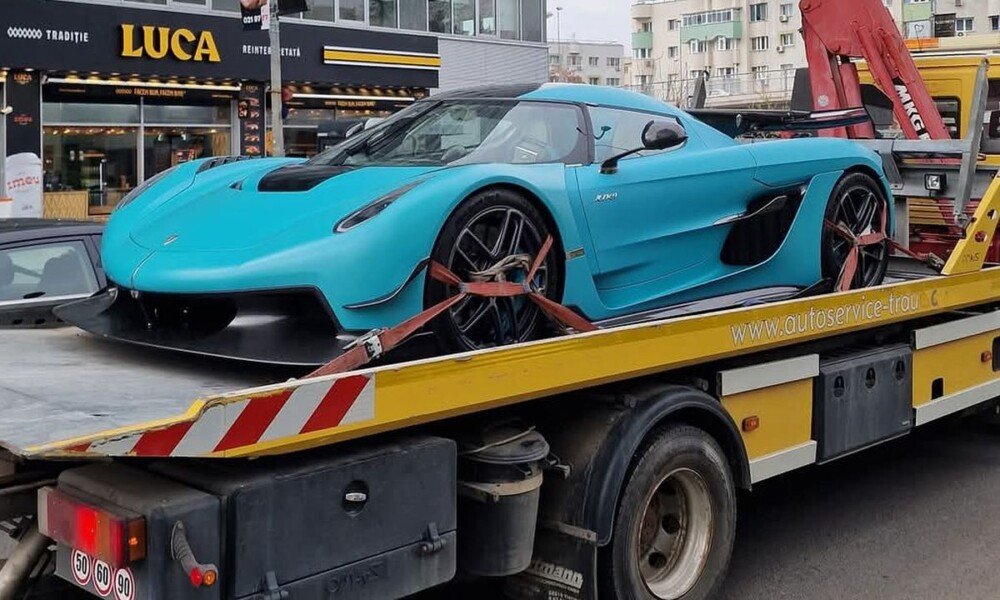 Andrew Tate's Koenigsegg Jesko breaks down in less than a day - The ...