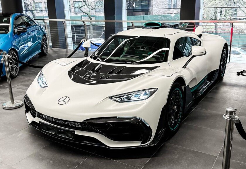 One of the first Mercedes-AMG One hypercars in USA lands in NY - The ...