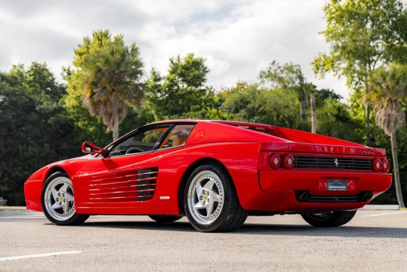 Rare 1995 Ferrari F512 M for sale; one-owner car with 6k miles - The ...