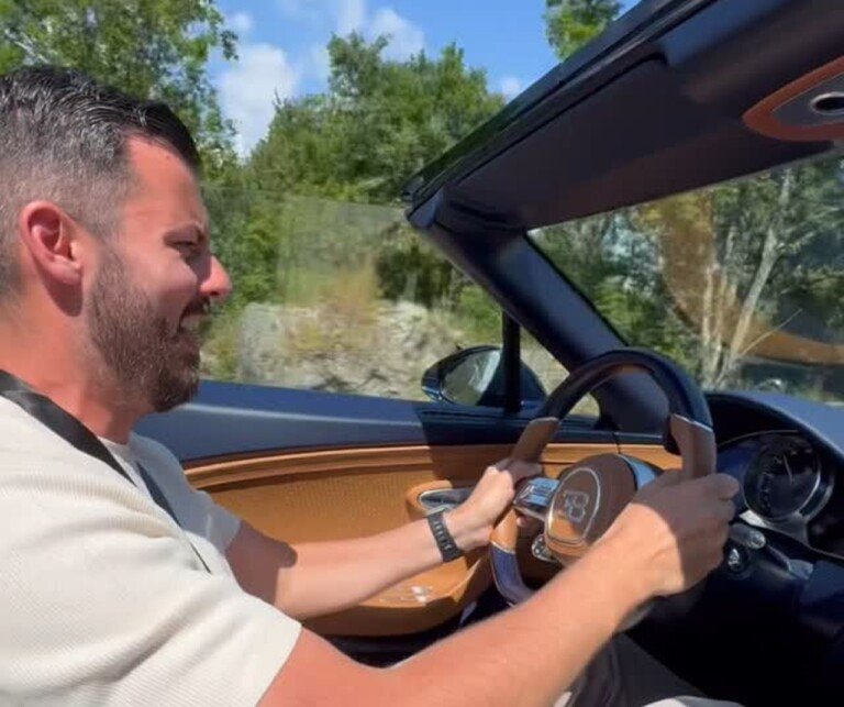 Bugatti CEO shows what it's like to drive the open-top Mistral - The ...