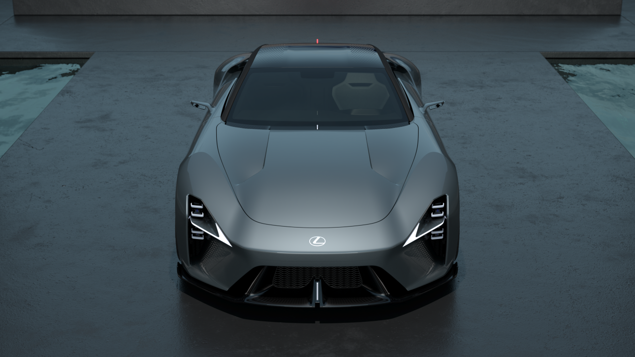 Lexus LFR supercar revealed in concept form at Pebble Beach - The ...