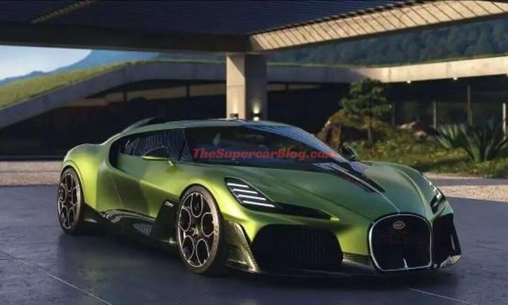 Bugatti's new one-off coachbuilt hypercar leaked ahead of debut - The ...