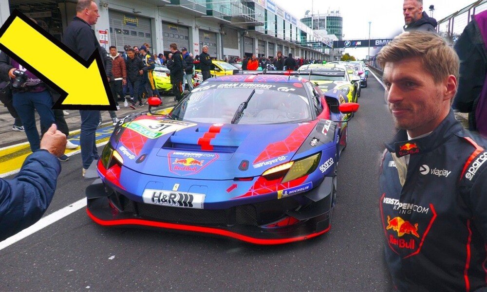 Max Verstappen qualifies P3 in a Ferrari GT3 on Nurburgring NLS debut ...