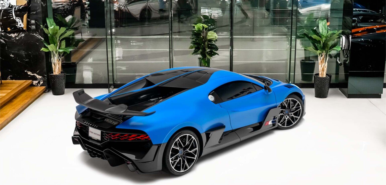 Bugatti Divo in matte blue spec for sale at $8.4 million - The Supercar ...