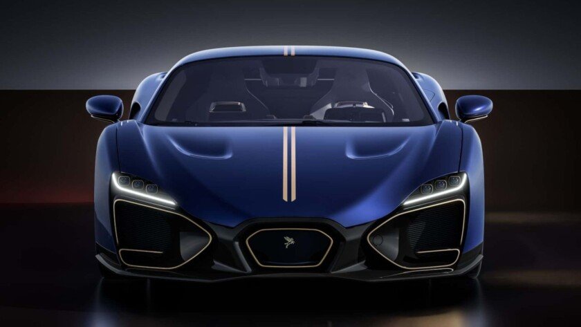 This American V12 hypercar was designed using Artificial Intelligence ...