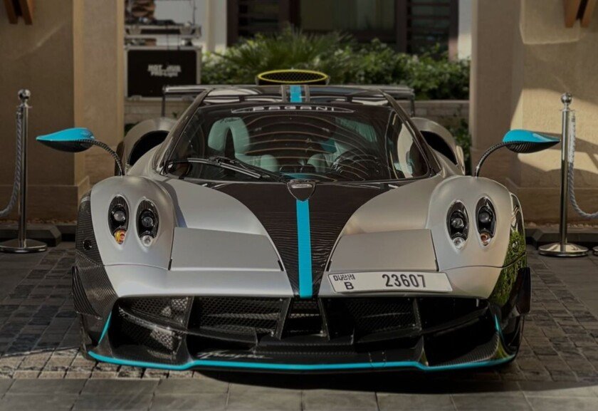 The one-off Pagani Huayra L'Ultimo spotted in Dubai - The Supercar Blog