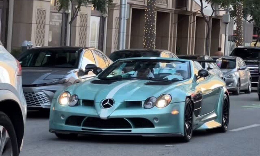 First-ever McLaren SLR Roadster HDK by MSO spotted in Los Angeles - The ...