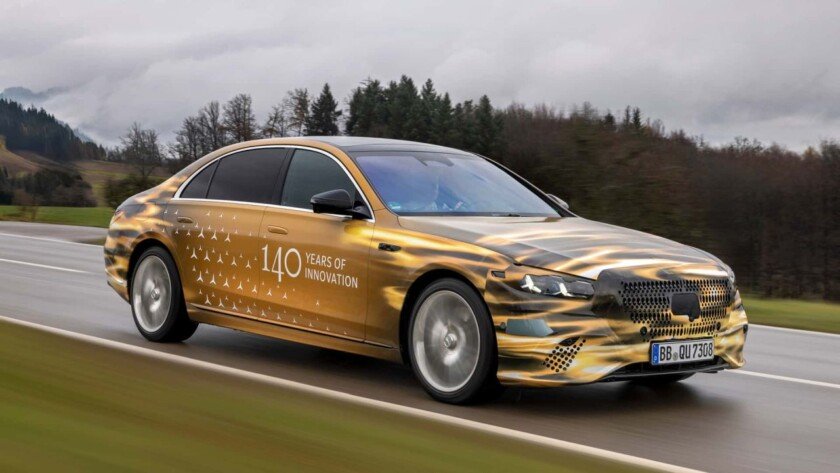 2026 Mercedes-Benz S-Class facelift teaser leaked! - The Supercar Blog