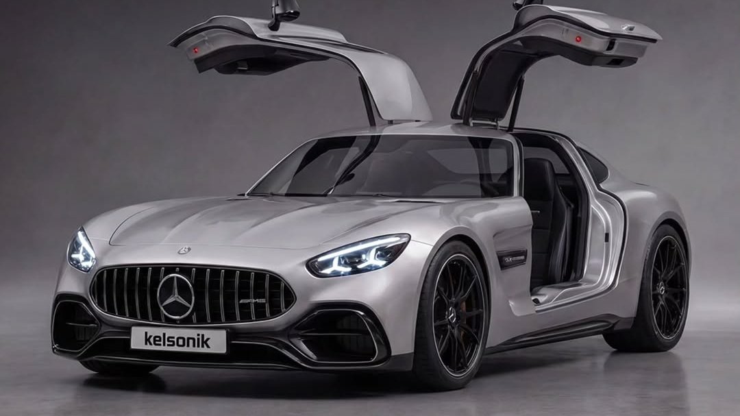 Mercedes-AMG GT 4-Door Coupe EV-based digital SLS concept looks ...