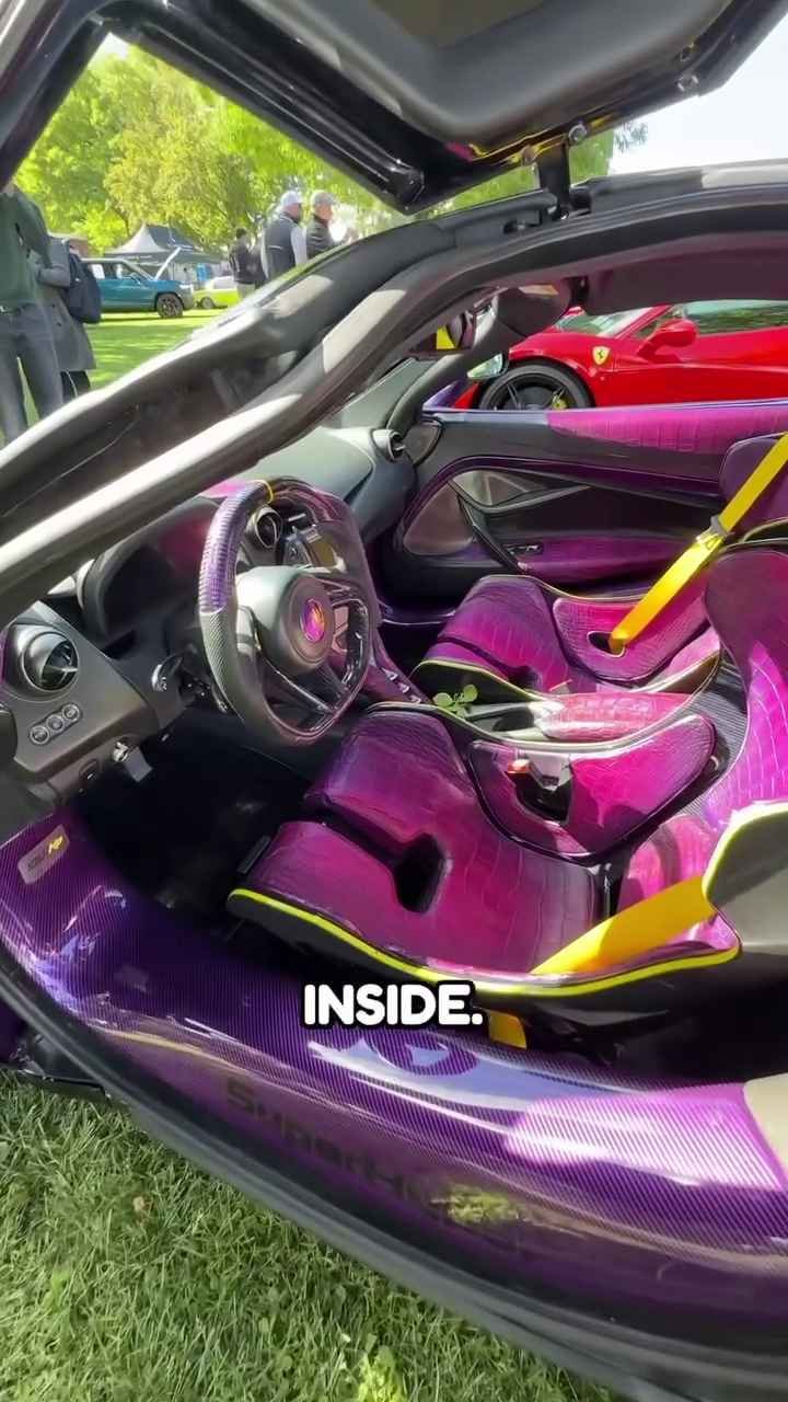 Wild McLaren 675LT build features alligator-skinned interior and packs ...